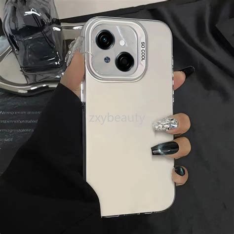 Casing Tecno Spark Go C G G S Case Metal Frosted Hard Couple Luxury Laser Cover For