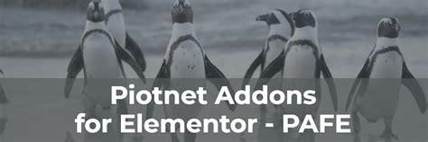 Piotnet Addons For Elementor Pafe E360