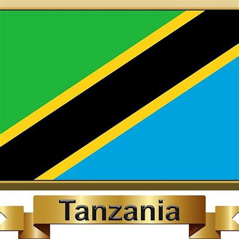 Tanzania Flag Clipart Hd Png Tanzania National Flag Tanzania Countries
