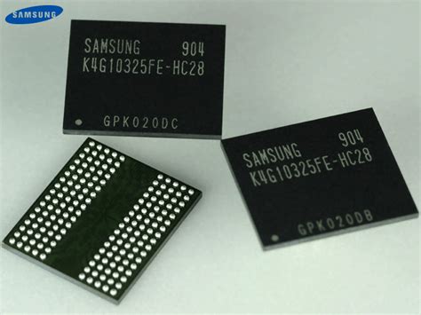 Samsung Begins Production Of High Performance Gddr5 Memory Using 50 Nm