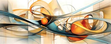 Premium Ai Image Convergence Of Abstract Shapes And Lines