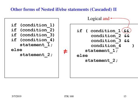 Branching Statement Condition Statement Condition list 1 list - ppt ...