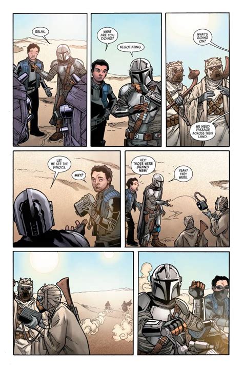 Comic Review Star Wars The Mandalorian 5 Adapts The Gunslinger Introducing Fennec Shand