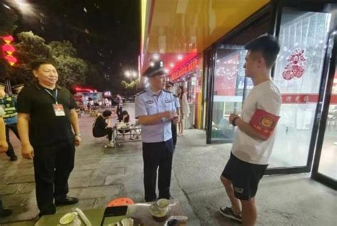治安巡查宣防 守护夏夜平安澎湃号·政务澎湃新闻 The Paper