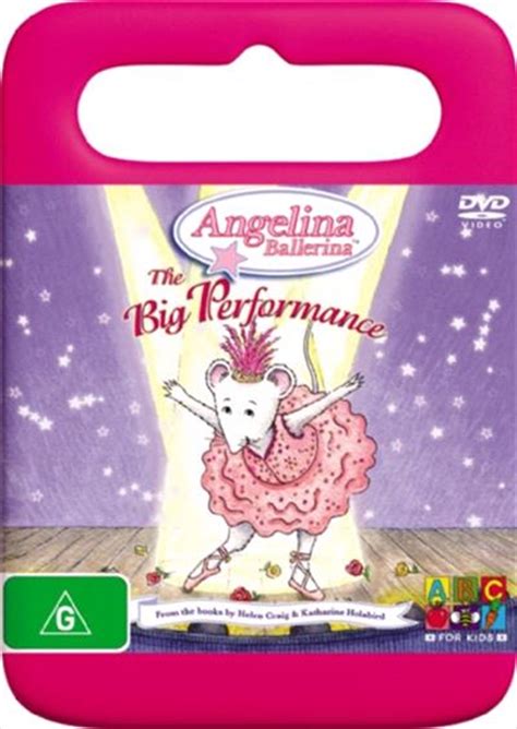 Angelina Ballerina Big Performance Dvd Sanity