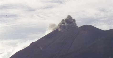 Ash Emission Events Logged At Mt Kanlaon