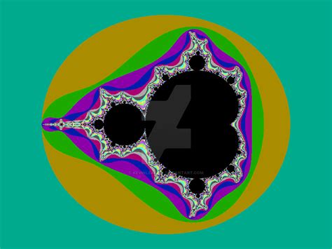 Multi Coloured Mandelbrot Turquoise Background By Kevinleake01 On Deviantart