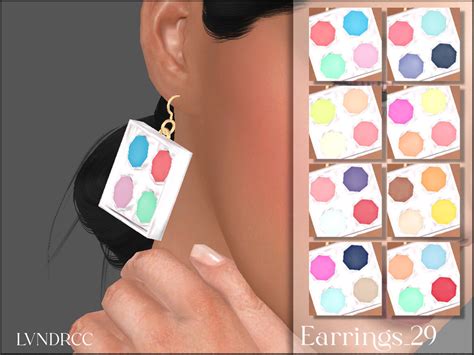 The Sims Resource Earrings