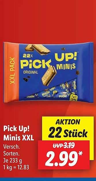 Pick Up Minis Xxl Angebot Bei Lidl 1prospekte De