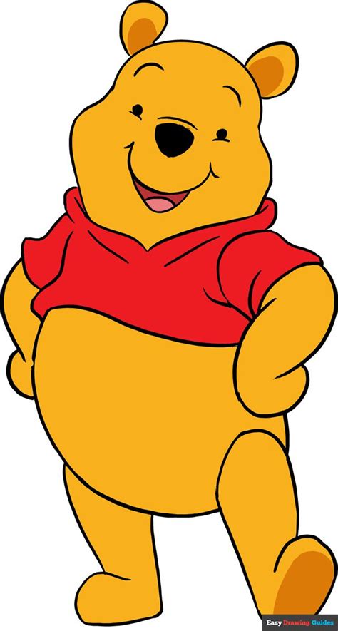 How To Draw Winnie The Pooh Winnie The Pooh Drawing Winnie The Pooh