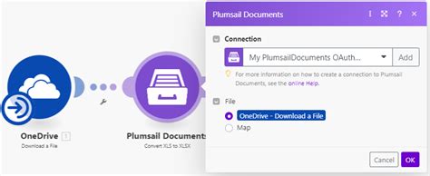 convert xls to xlsx in make — plumsail documents documentation