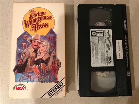 The Best Little Whorehouse In Texas Vhs 1982 Burt Reynolds Dolly