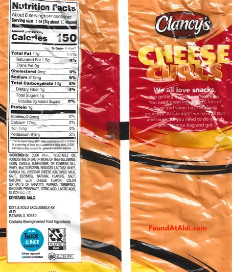 Clancys Cheese Curls