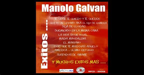 Exitos álbum de Manolo Galvan en Apple Music