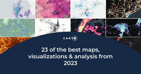 23 Of The Best Maps Visualizations And Analysis From 2023