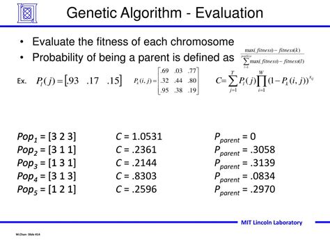 Ppt A Genetic Algorithm For The Weapon To Target Assignment Problem