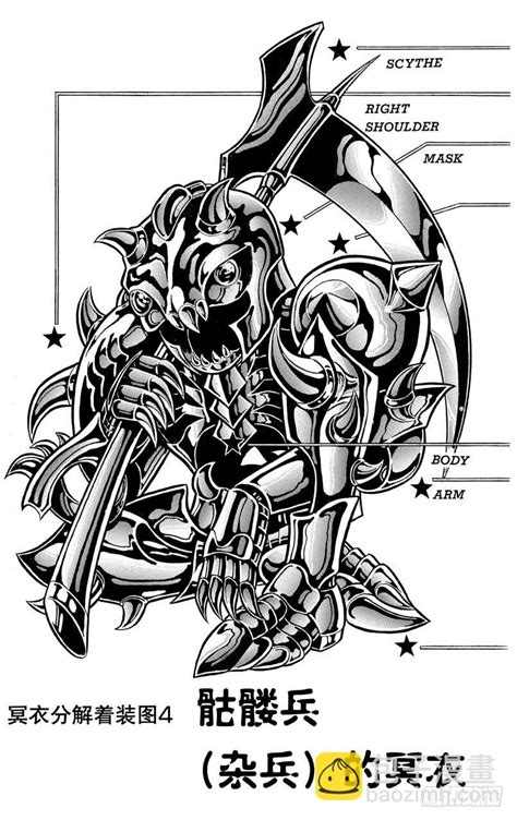 番外18 冥衣分解着裝圖 聖鬥士星矢（番外篇） 包子漫畫