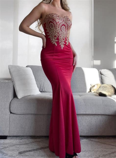 Shop Mermaid Floor Length Prom Dresses Koscy