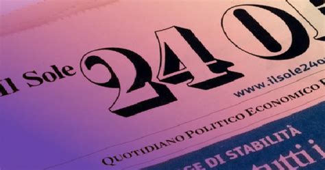 Revoluce Su Il Sole 24 Ore Per Evitare Il Salasso Strategie In 6