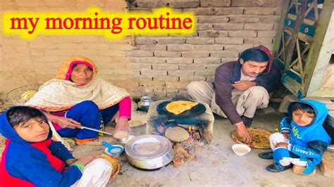 My Morning Routine In The Village Pakistani Village Life Winter