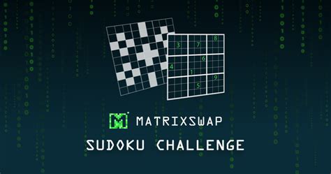 Matrixswap Sudoku Challenge โอกาสสุดท้ายที่จะชนะรางวัล Matrix