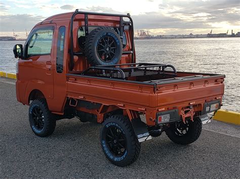 2022 Daihatsu Hijet Jumbo Xtreme 5 Speed With High Low Range Diff Lock In Orange Mini Trucks