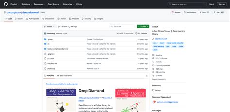 Deep Diamond 强大的clojure张量与深度学习库 Csdn博客