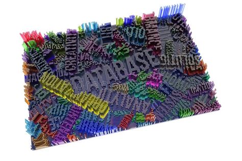 Colorful 3d Rendering Shape Composition Geometric Structure B Stock Illustration