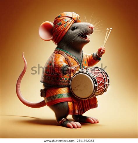 Realistic Ludo Pawn Shaped Like Rat Ai Generated Image 2511892363