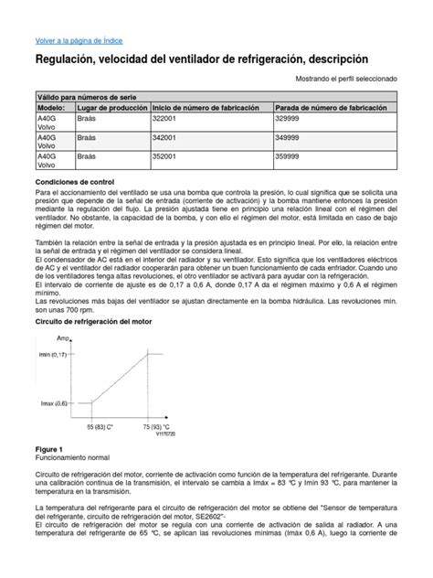Cooling Fan Speed Control Description Pdf Refrigeración