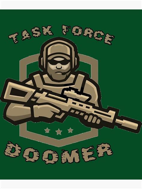 Task Force Doomer Poster For Sale By Zbasemen Redbubble