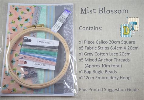 The Naked Stitchscape Embroidery Kit Intermediate Embroidery Etsy