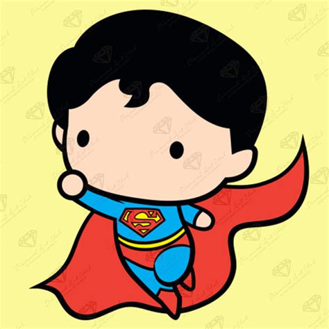 Superman Chibi Diamond Art Club