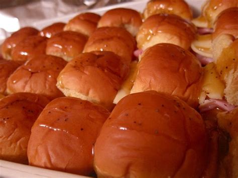 Baked Ham And Cheese Sliders With Poppyseed Dressing Time Warp Wife