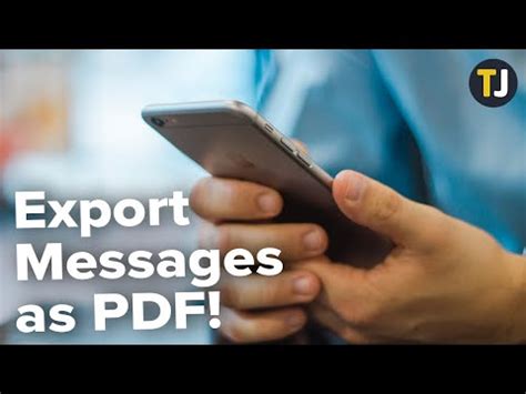Follow The Steps To Export Text Messages From Iphone To Pdf Inside