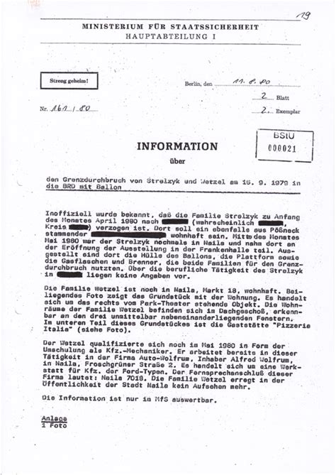 Museum Naila Stasi Dokumente Im Archiv
