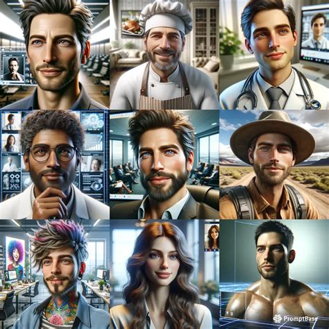 Photorealistic Virtual Avatars Dall·e Prompt Promptbase