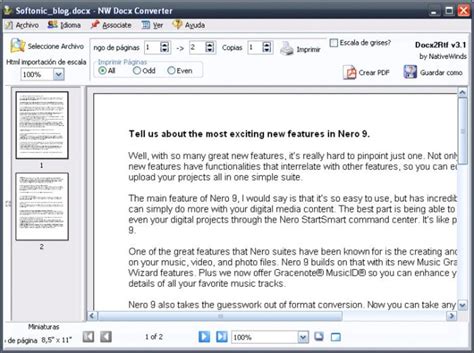 NW Docx Converter Descargar