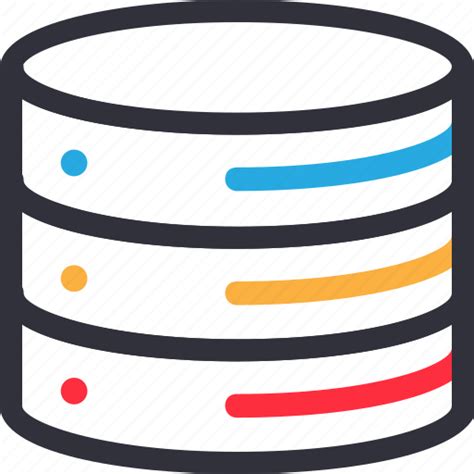 database hardware hosting server storage icon download on iconfinder