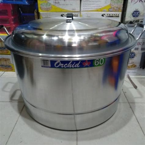 Jual Panci Langseng Dandang Kukus Steamer 60 Orchid Shopee Indonesia