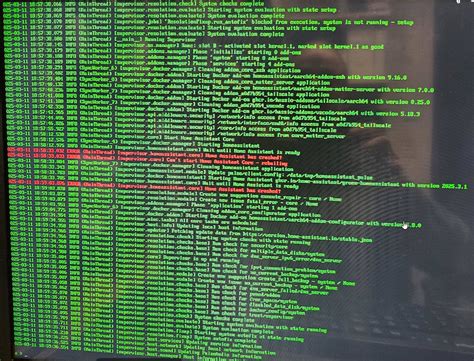 After Weeks Of Successful Use Unable To Connect To Ha Green After Reset Installation Home