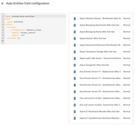Automatically Add Battery Entities To Dashboard Frontend Home Assistant Community