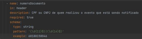 Java Add A Pattern In A Header Parameter Swagger Openapi Stack