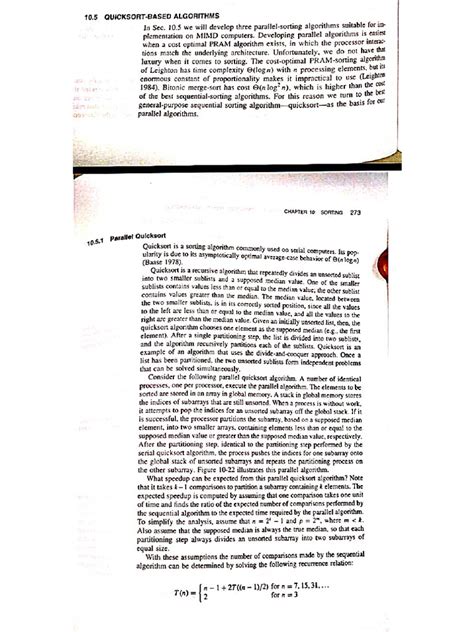 parallel algorithm pdf
