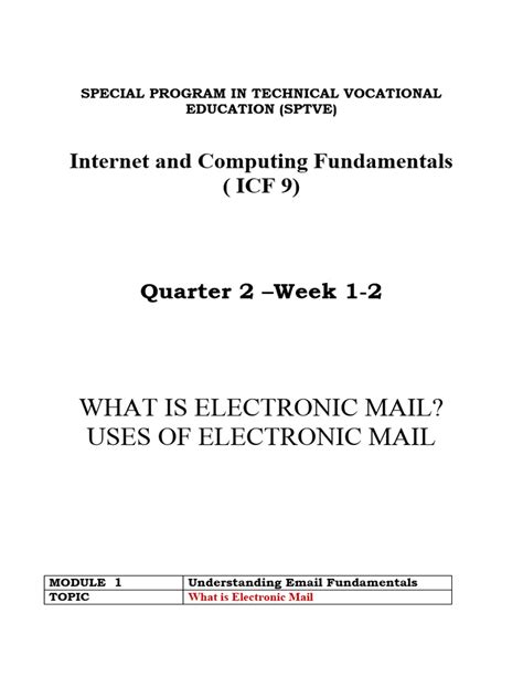 Icf 9 Week 1 2 Q2 Pdf Email Spam Online Services