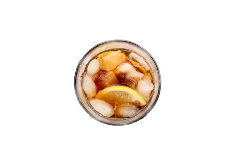 Premium Photo Glass Of Cold Cola Isolated On White Background