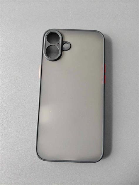 Etui Do IPhone 16 PLUS Do MagSafe PANCERNE MATT CASE BLACK Wadowice