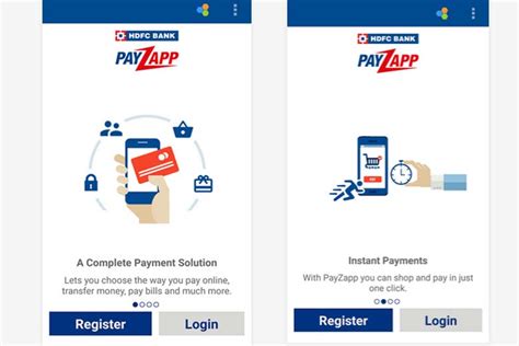 Hdfc Bank Payzapp All Payments One App One Click