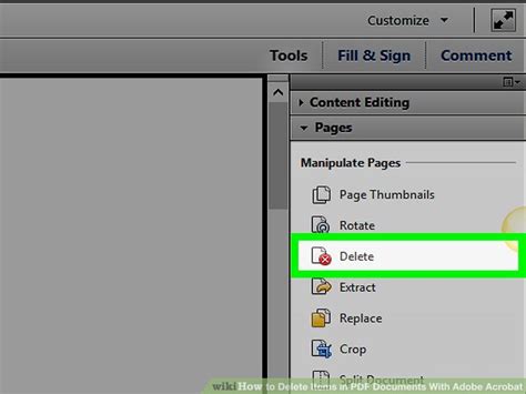 5 Ways To Delete Items In PDF Documents With Adobe Acrobat