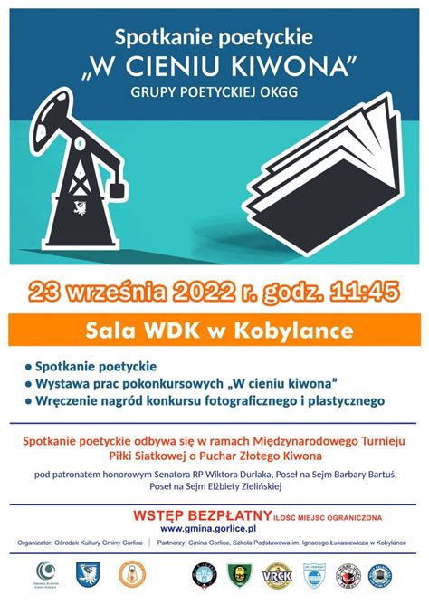 Spotkanie poetyckie W Cieniu Kiwona Ośrodek Kultury Gminy Gorlice